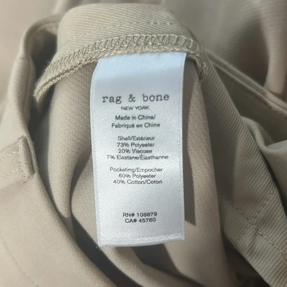 rag & bone | Pants & Jumpsuits | New Rag Bone Nora Khaki Tan Cargo ...